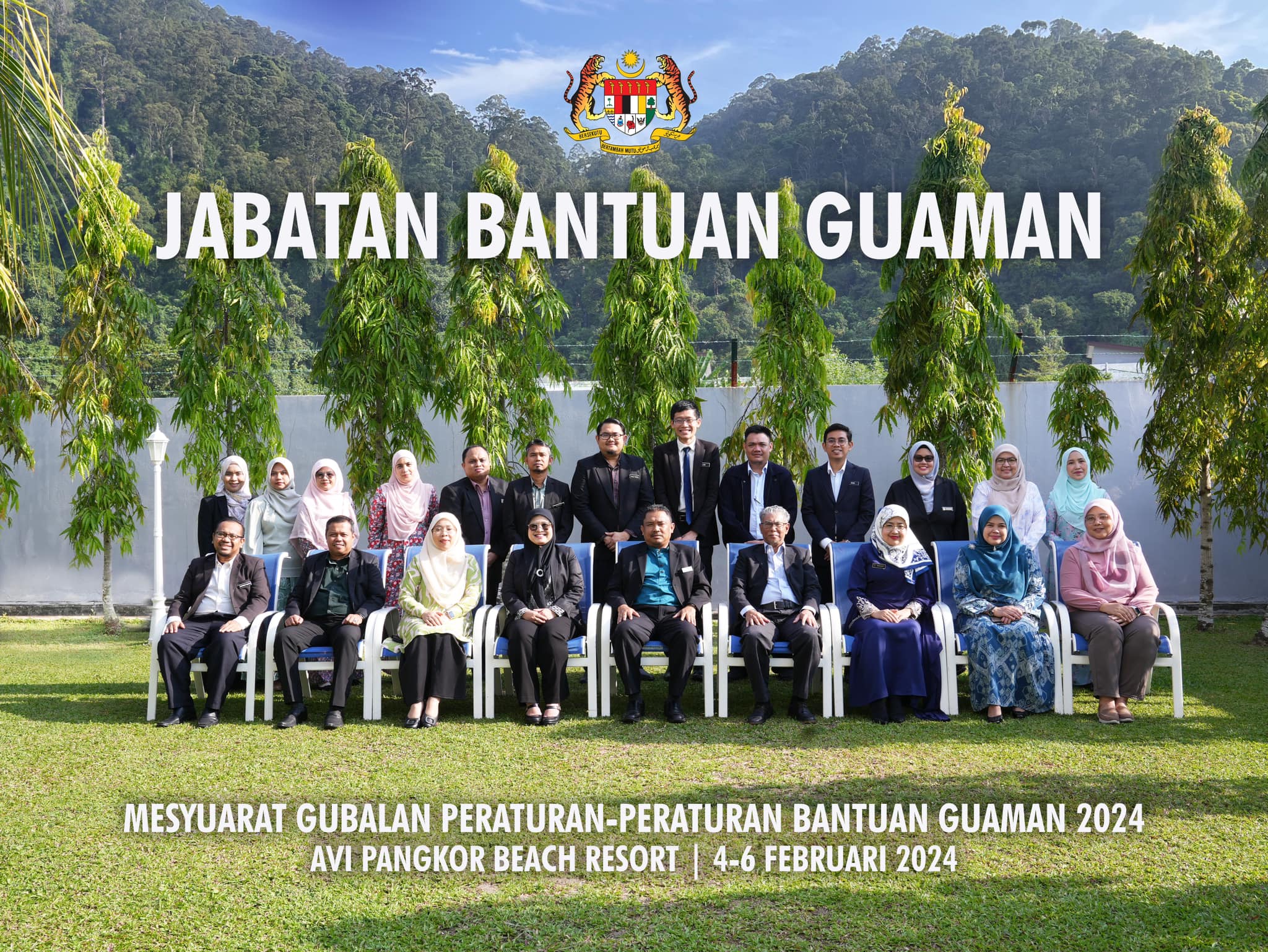 Mesyuarat Gubalan Peraturan-Peraturan Bantuan Guaman 2024 pada 4 hingga 6 Februari 2024 ...